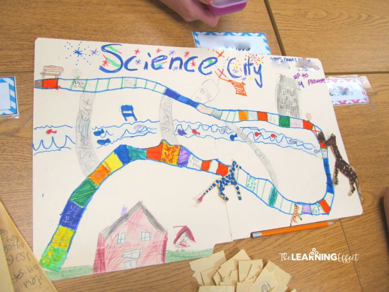 Student-Made Science Board Games for Test Prep