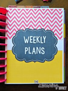 2015-2016 Teacher Planner