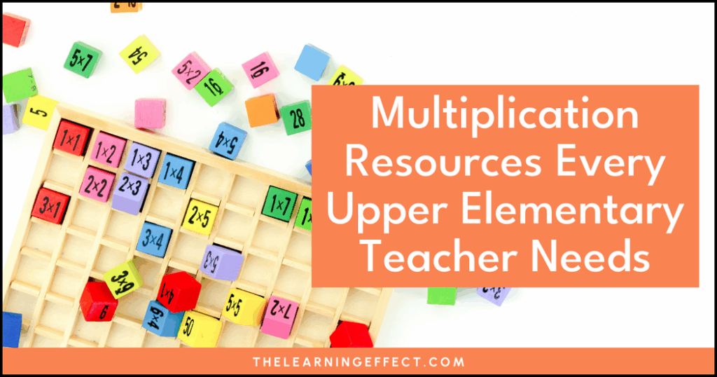 50+ Multiplication Resources for Upper Elementary