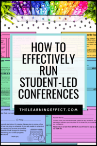How to Effectively Run Student-Led Conferences in Upper Elementary