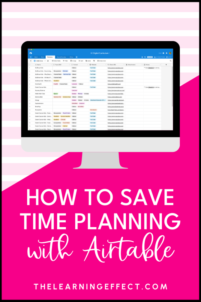 How to Save Time Planning with Airtable