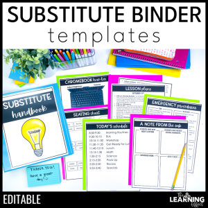 Put Together a Substitute Binder and Save Yourself Time Later