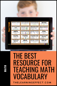 The Best Resource for Teaching Math Vocabulary in Upper Elementary