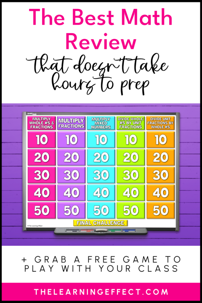 The Best Math Review That Doesn't Take Hours to Prep