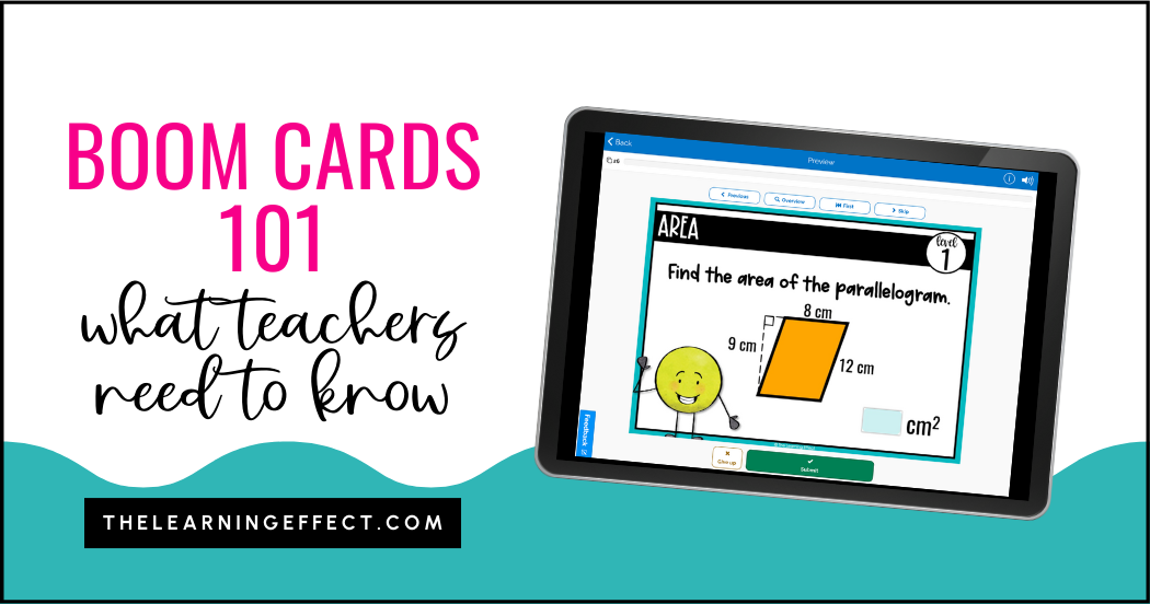 Boom Cards 101: What Teachers Need To Know