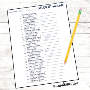 25+ Creative End of the Year Award Ideas for Elementary Students