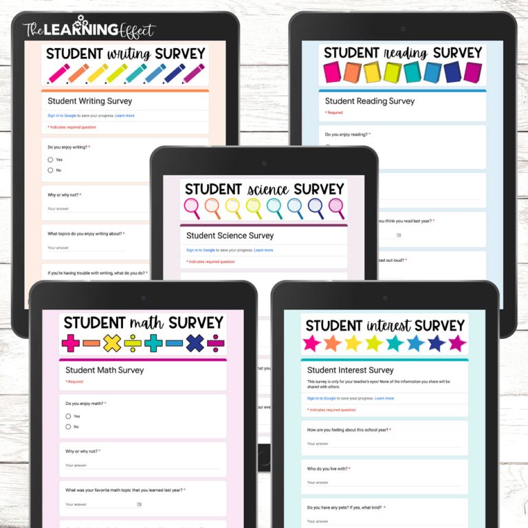 Essential Back to School Forms