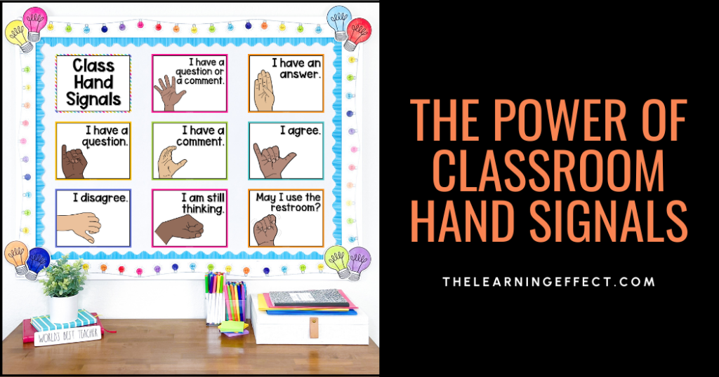The Power of Classroom Hand Signals