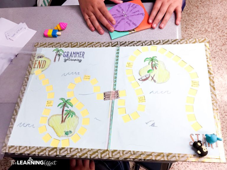 Create Your Own Board Game: A Fun End of the Year Activity