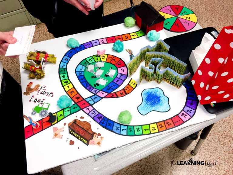 Create Your Own Board Game: A Fun End of the Year Activity