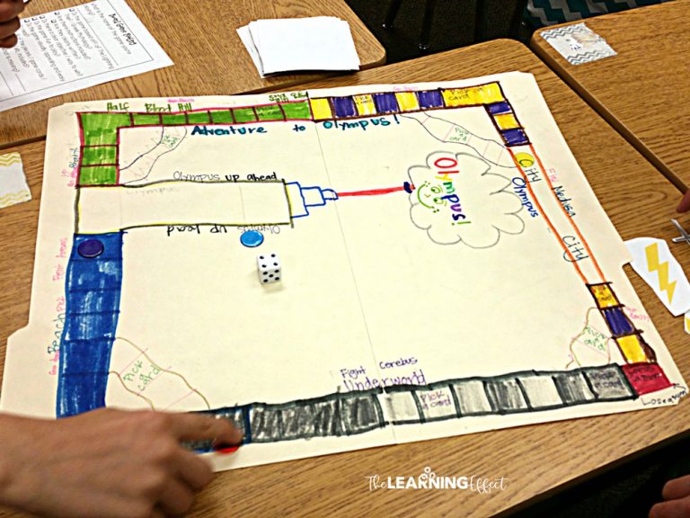 Creative Board Game Project for Upper Elementary Students