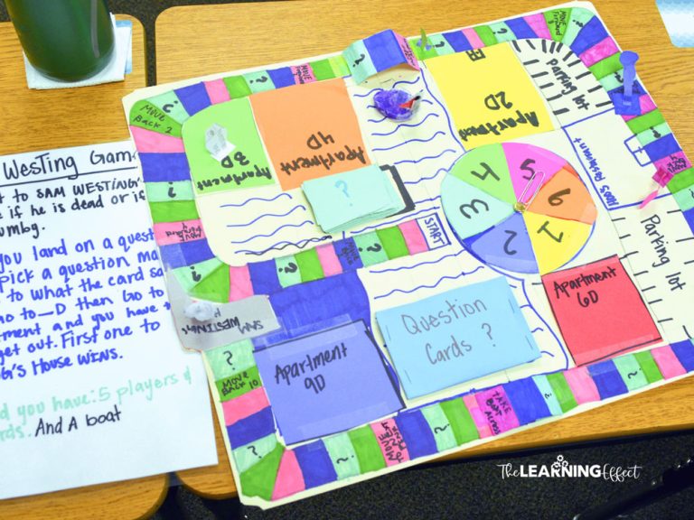 Create Your Own Board Game: A Fun End of the Year Activity