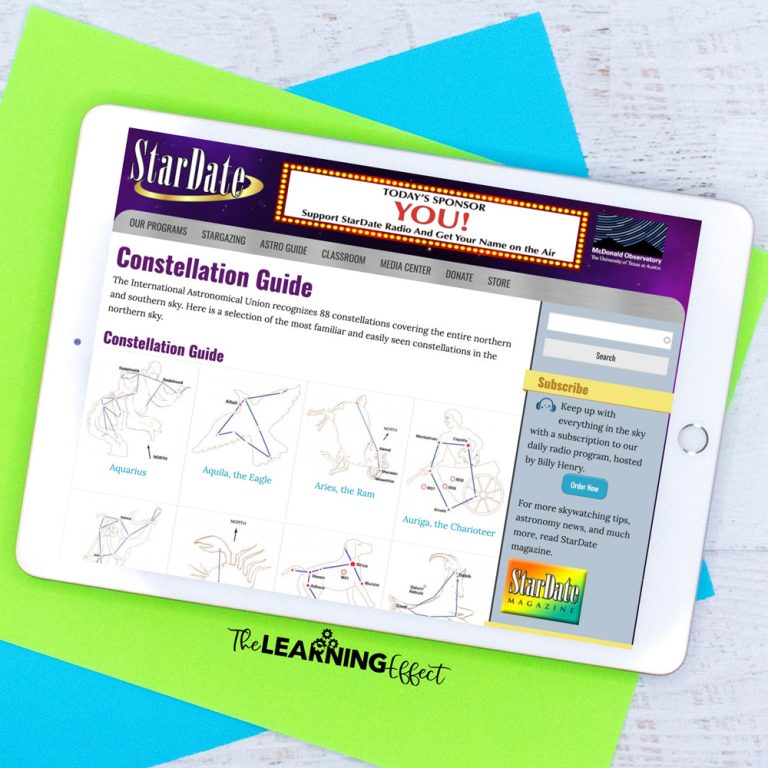10 Constellation Research Websites for Students