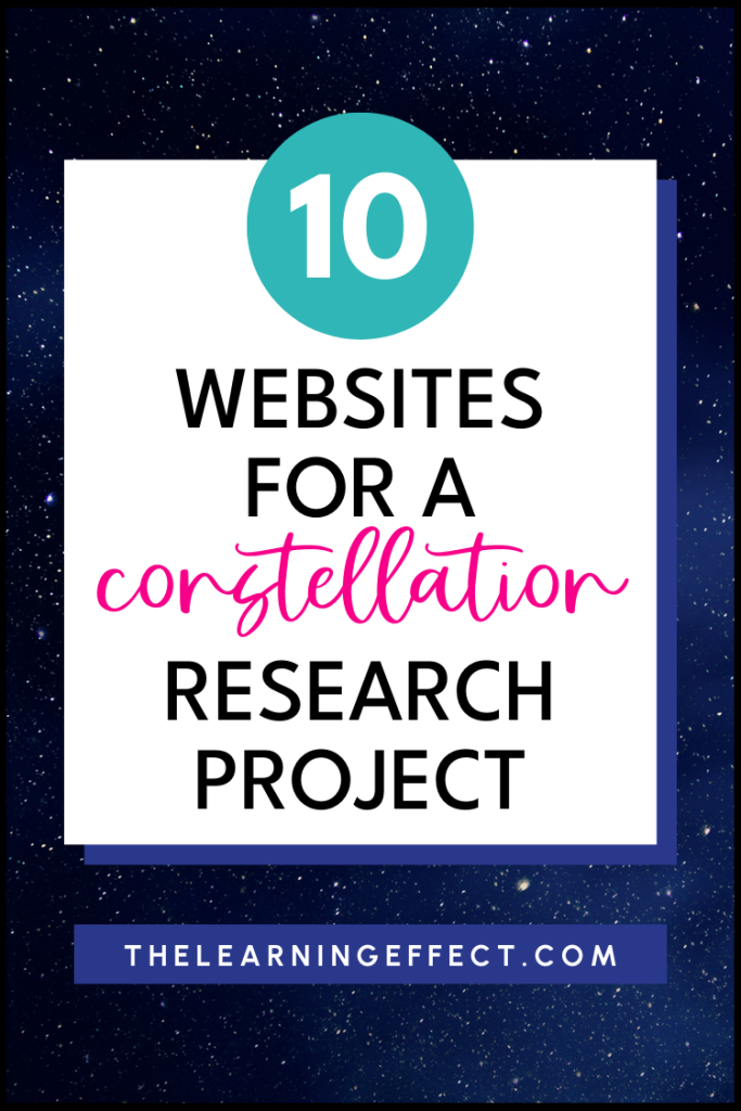 10 Constellation Research Websites for Students