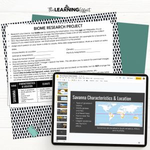 Engage Your Upper Elementary Students with a Biome Project