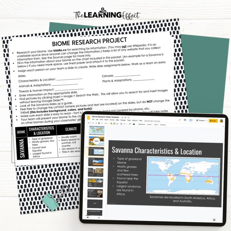 Engage Your Upper Elementary Students with a Biome Project