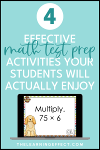 4 Effective Math Test Prep Activities Your Students Will Actually Enjoy