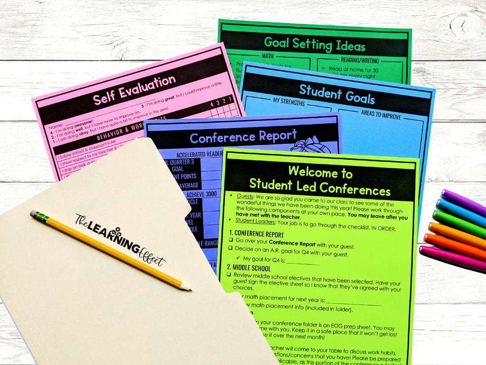 How to Effectively Run Student-Led Conferences in Upper Elementary