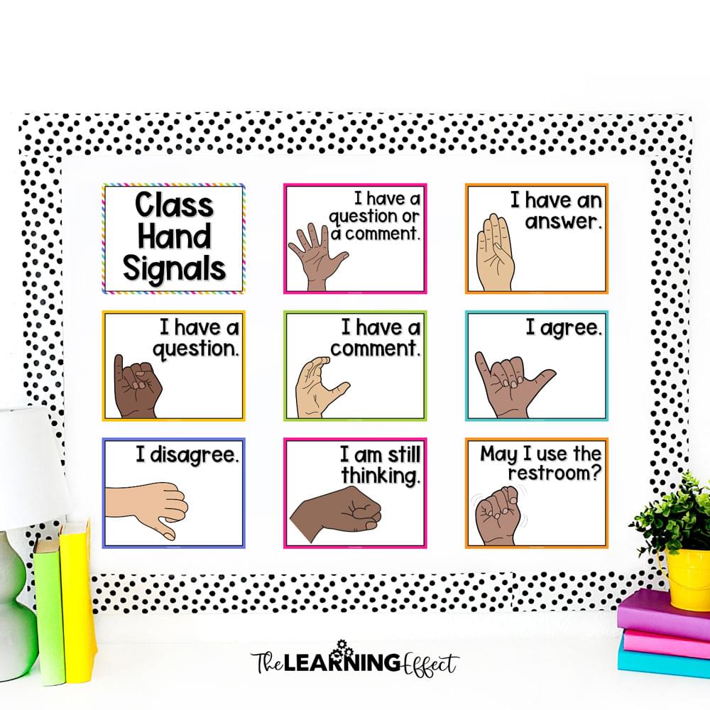 The Power of Classroom Hand Signals
